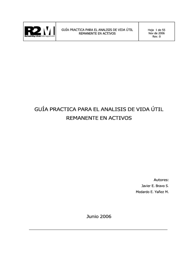 PT009 Guia Practica Vida Util Remanente | PDF