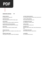 Opiuci Bar Menu and Pricing Guide | PDF | Whisky | Soft Drink