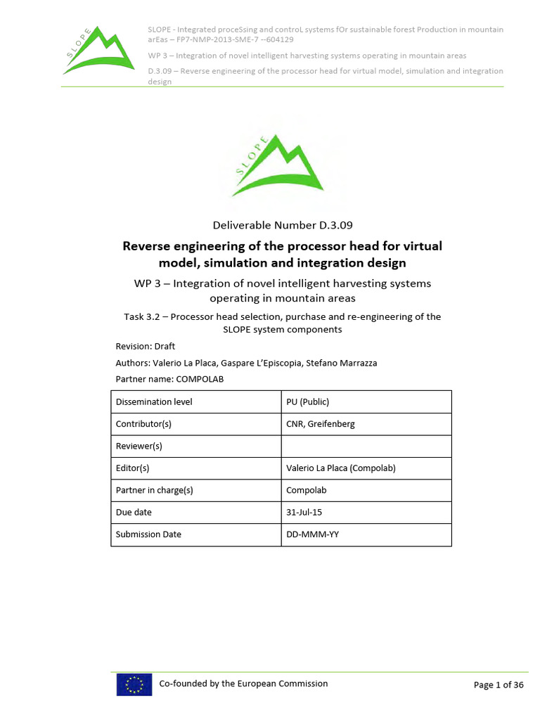 Reverse Engineering of The Processor Head For Virtual Model, Simulation ...