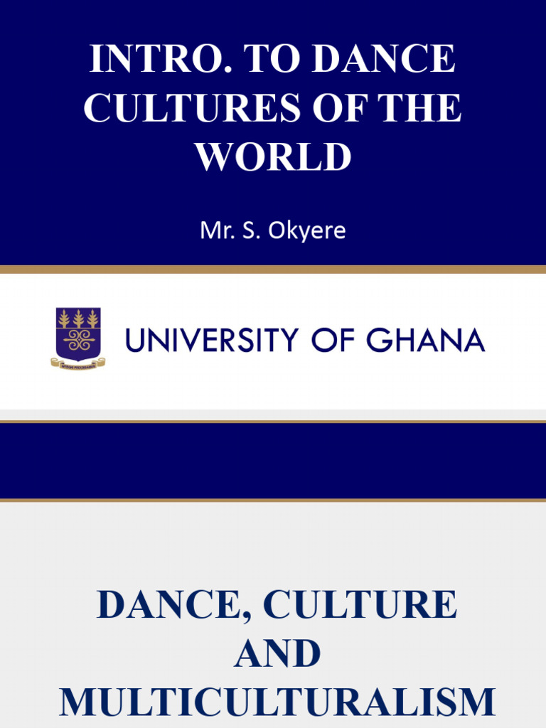 Introduction To Dance Cultures of The World | PDF | Identity (Social ...