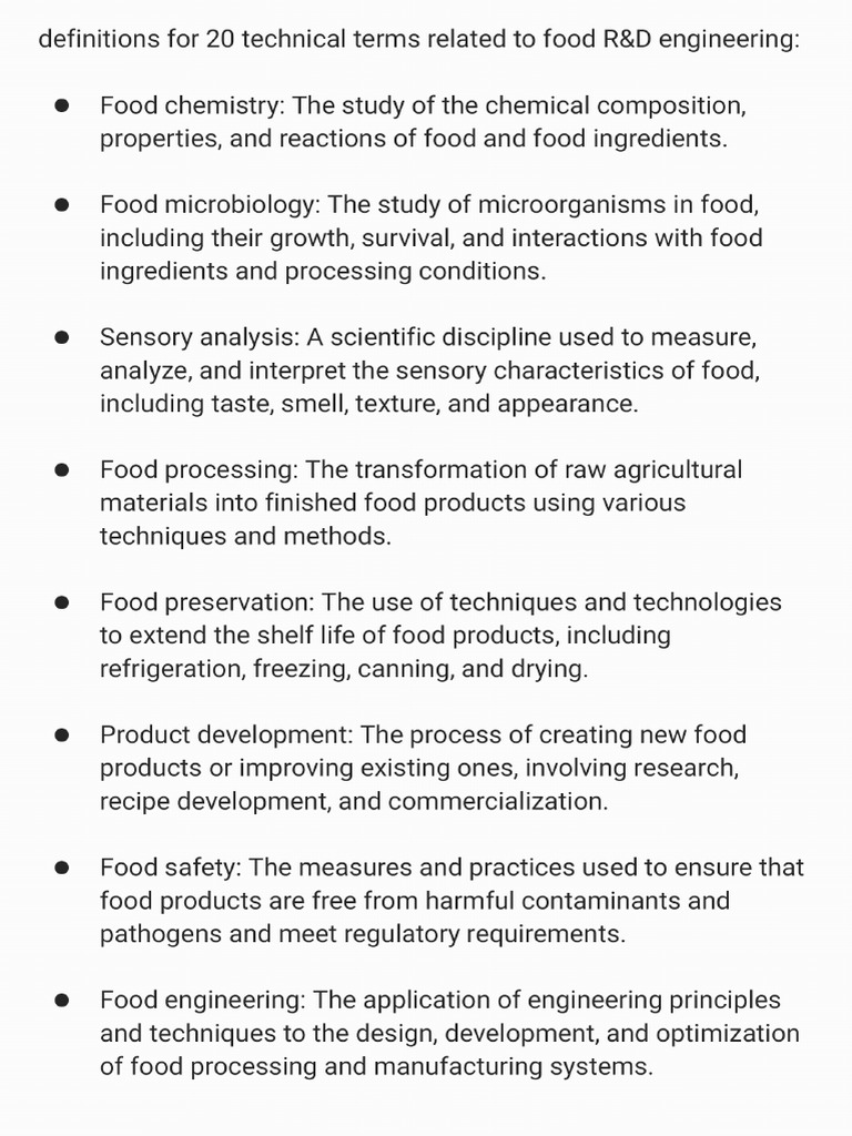 Technical Terms | PDF
