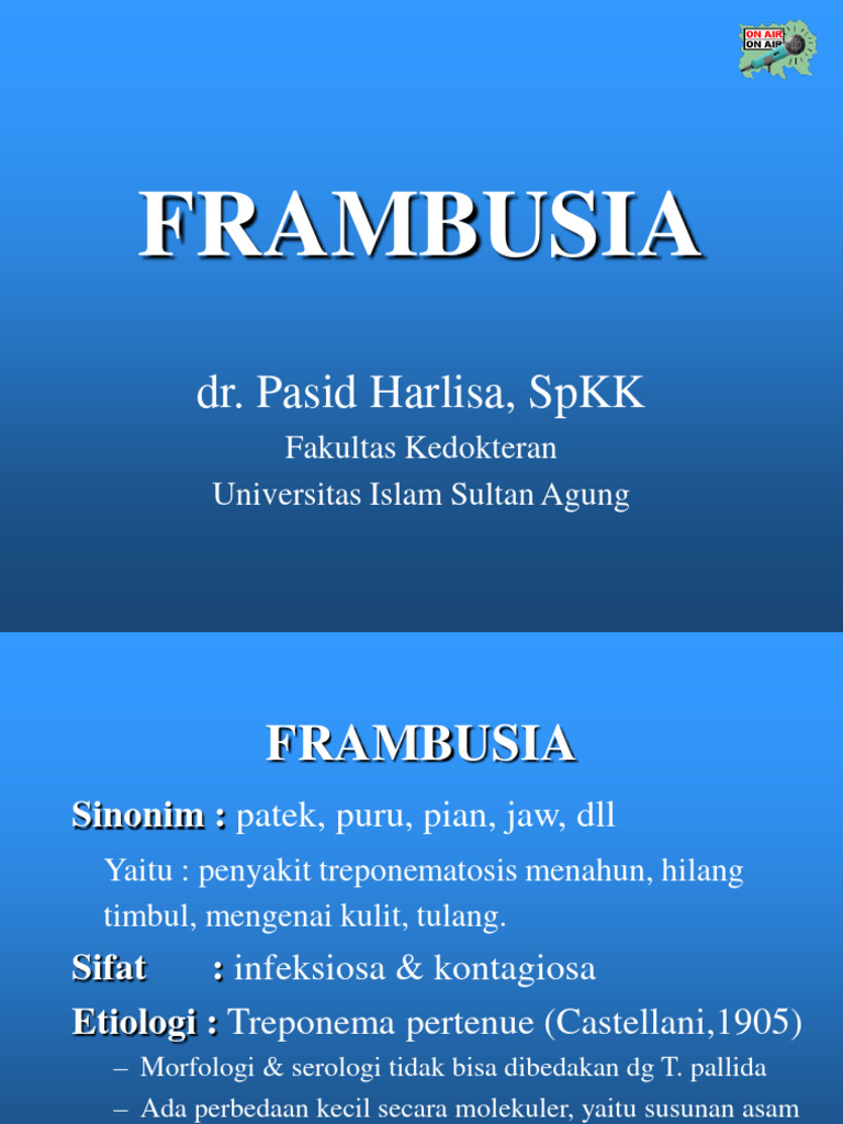 Frambusia | PDF | Sains & Matematika