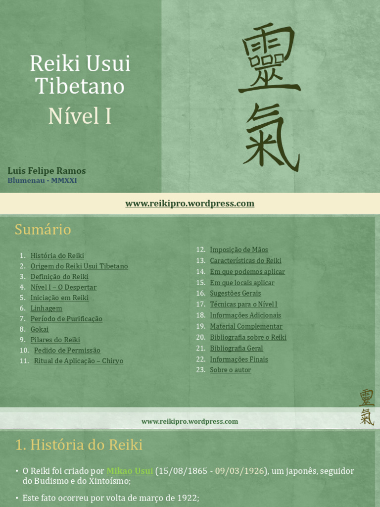 Reiki Usui I v23 | PDF