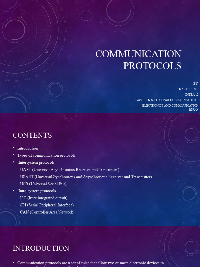 Communication Protocols Pdf Usb Duplex Telecommunications