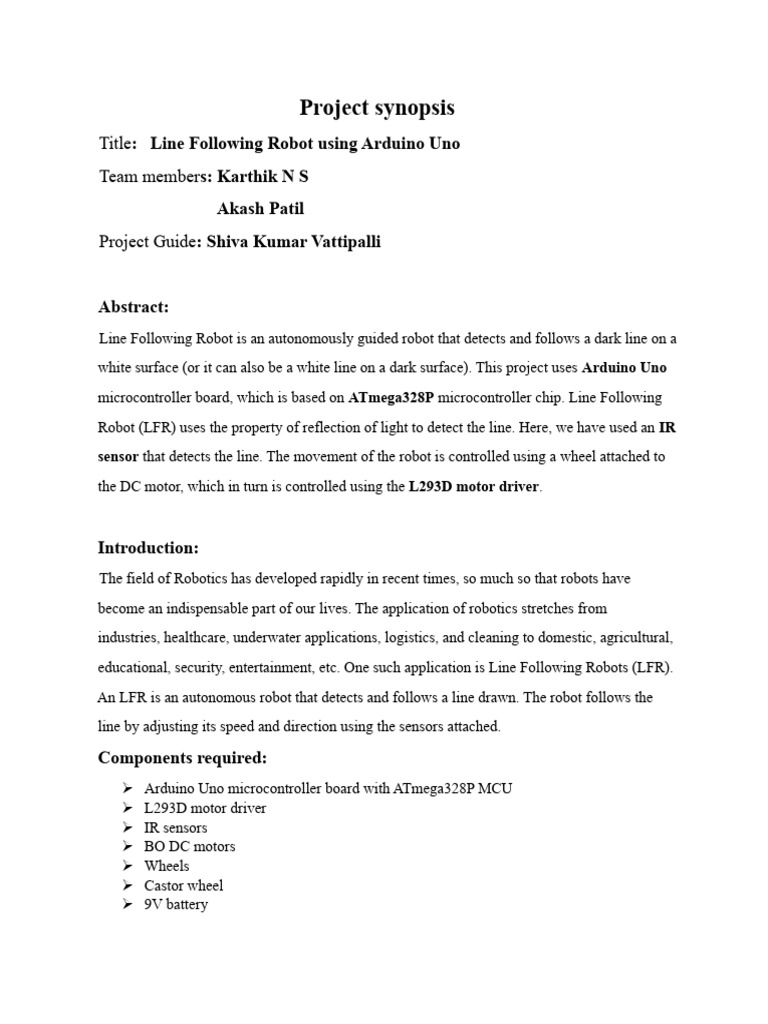 Project Synopsis CV | PDF