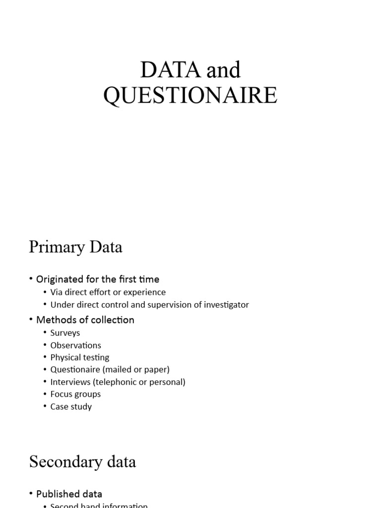 Data Ad Questionaire | PDF | Questionnaire | Survey Methodology