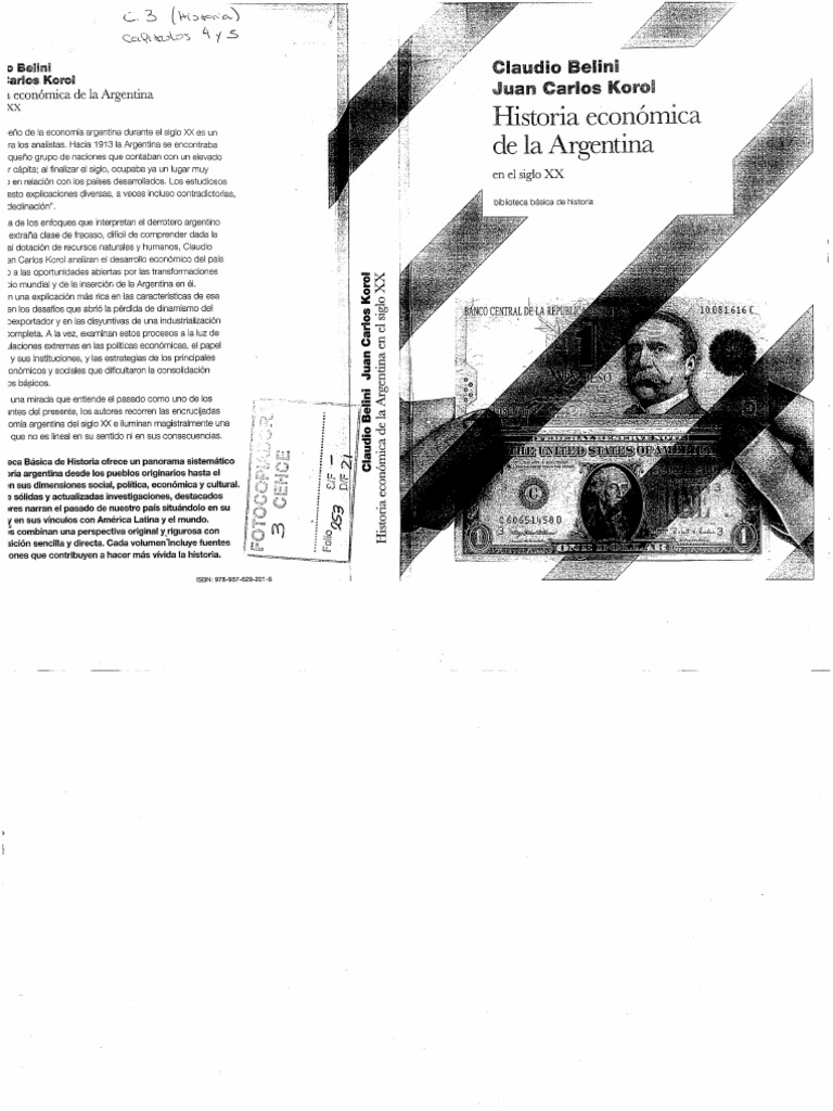 Bellini-Korol cap5+6 historia economica de la arg | PDF