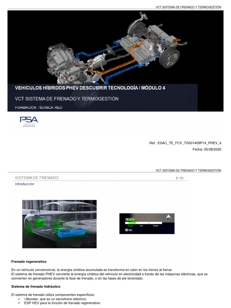Esac Te FCV TG501409P14 Phev 4 | PDF | Motores | Calor