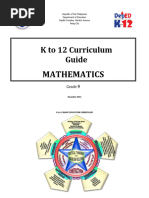 Grade 8 Math Deped Curriculum | PDF | Equations | Polynomial