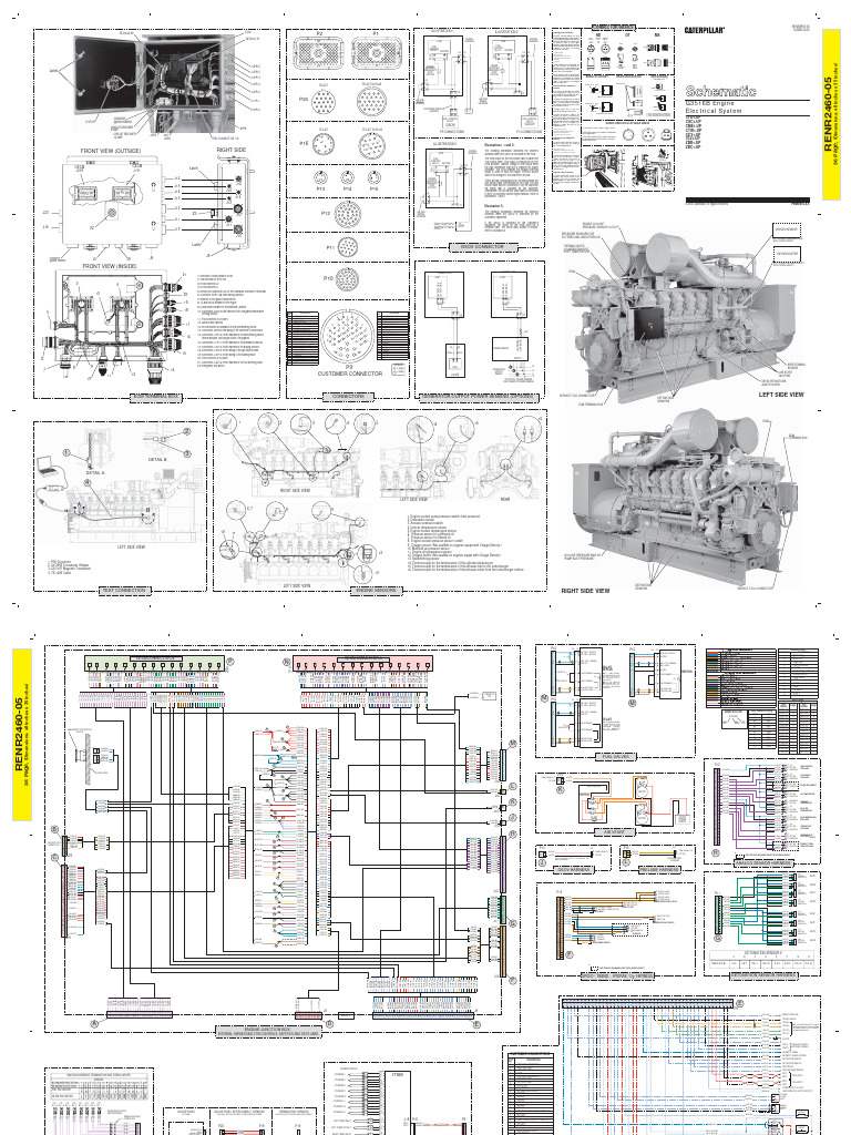 Wiring Diagram 3516b 7ez PDF Free | PDF