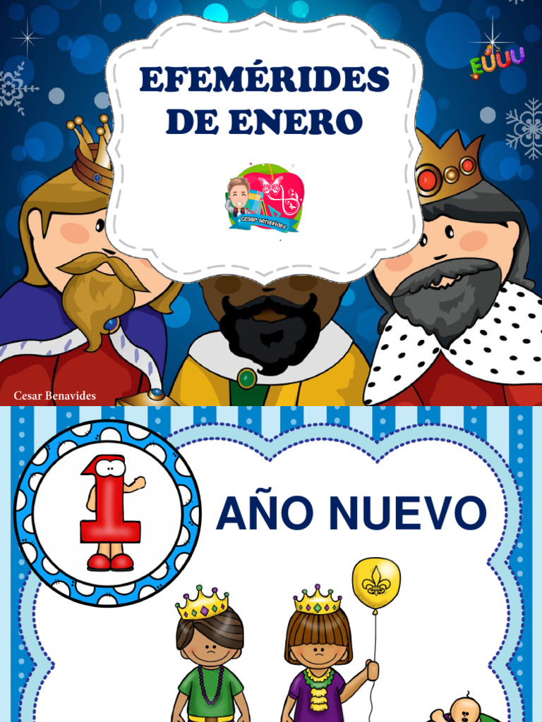 ? Efemérides Enero Cesar Benavides | PDF