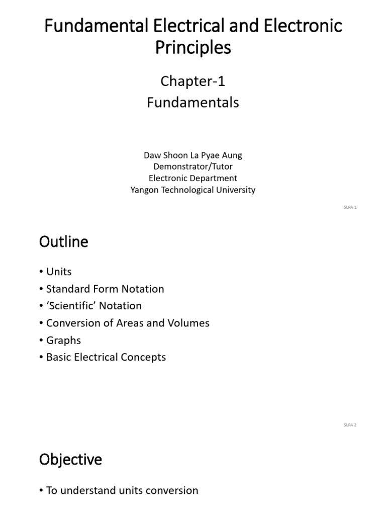 Fundamental Electrical and Electronic Principles CH | PDF