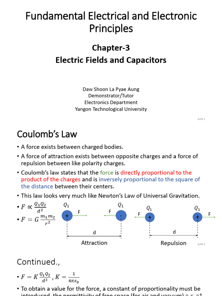 Ch-3 Fundamental Electrical and Electronic Principles | PDF