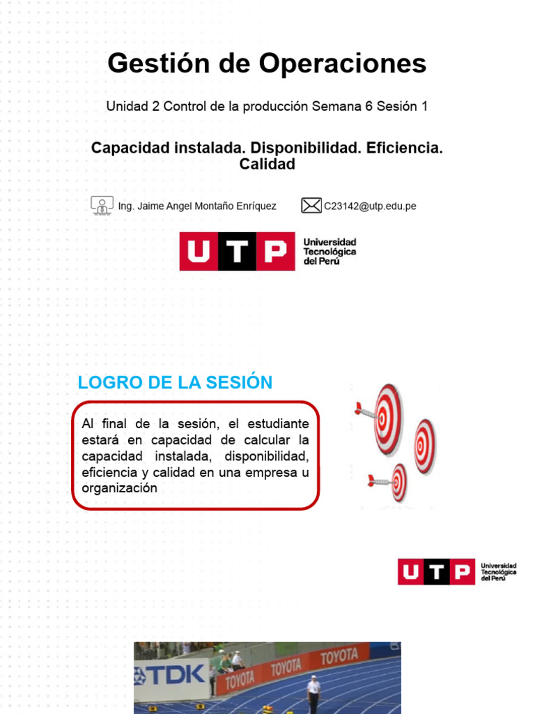 S06.s1 PPT Capacidad Instalada | PDF