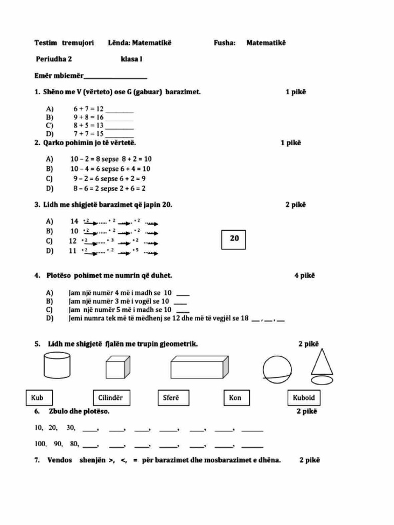 Matematika 1 | PDF