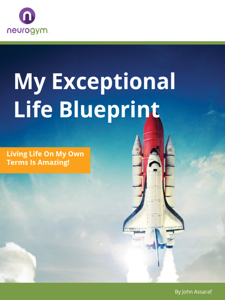 Exceptional Life Blueprint 2019 John Examples | PDF