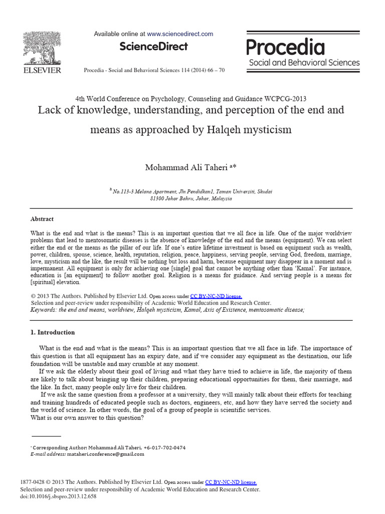Lack of Knowledge Understanding and Perception of | PDF