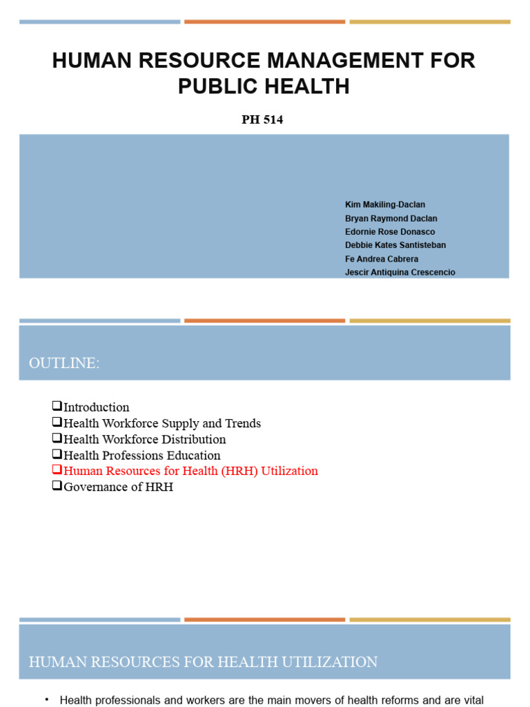 HRH Utilization | PDF