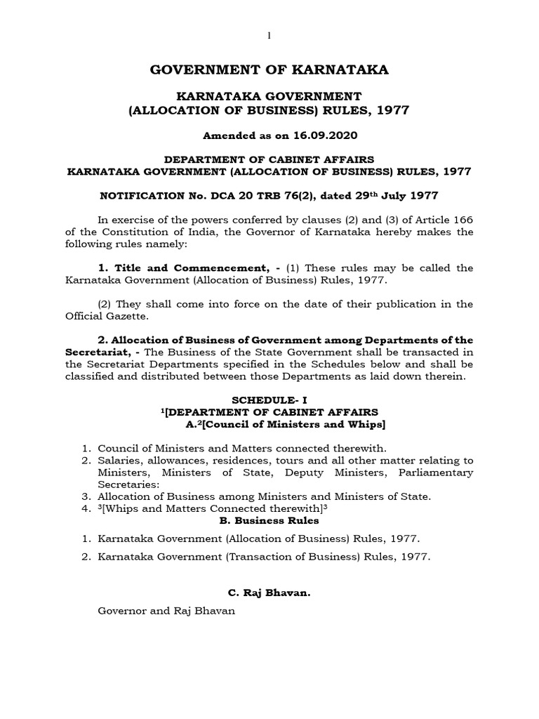 KCSR Ules 1977 | PDF | Agriculture | Currency