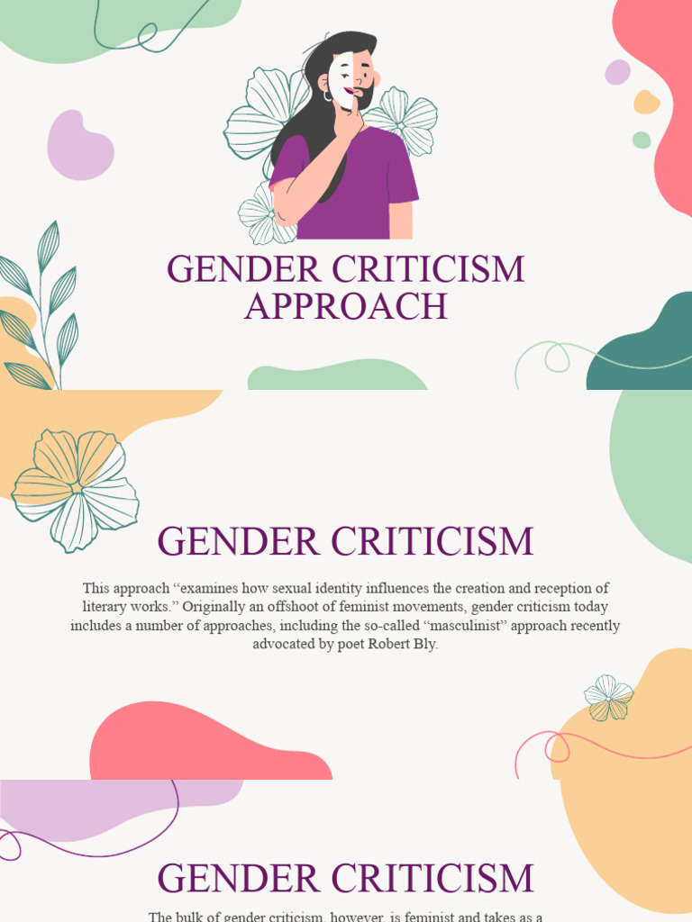 Gender Criticism Approach | PDF