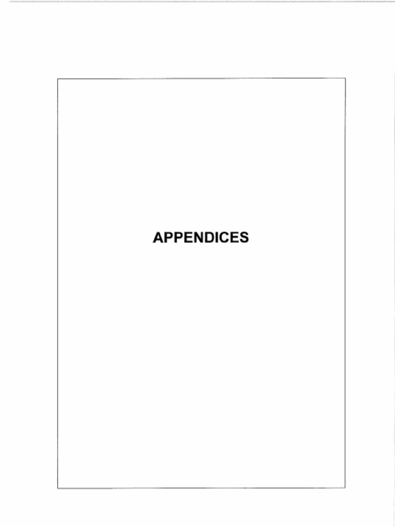 APPENDICES | PDF