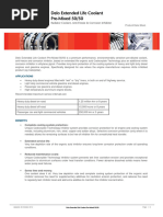 Shell Coolant Longlife Plus Rtu TDS | PDF | Chemistry | Safety
