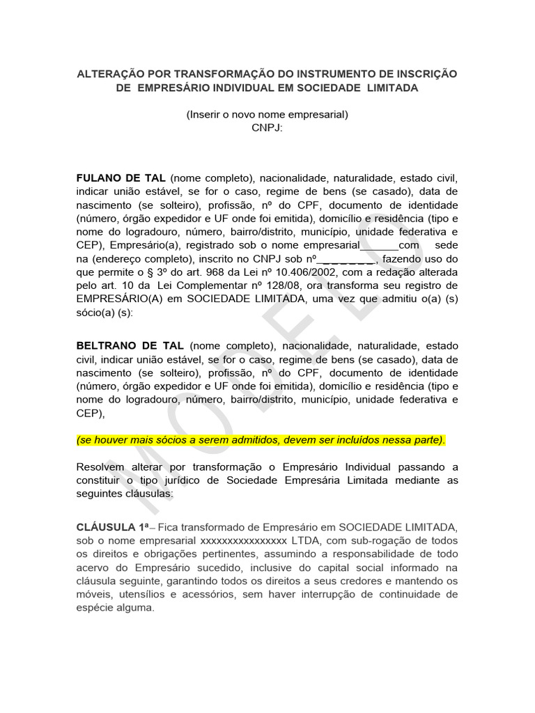 MODELO-DE-TRANSFORMAÇÃO-DE-EMPRESÁRIO-INDIVIDUAL-EM-SOCIEDADE ...