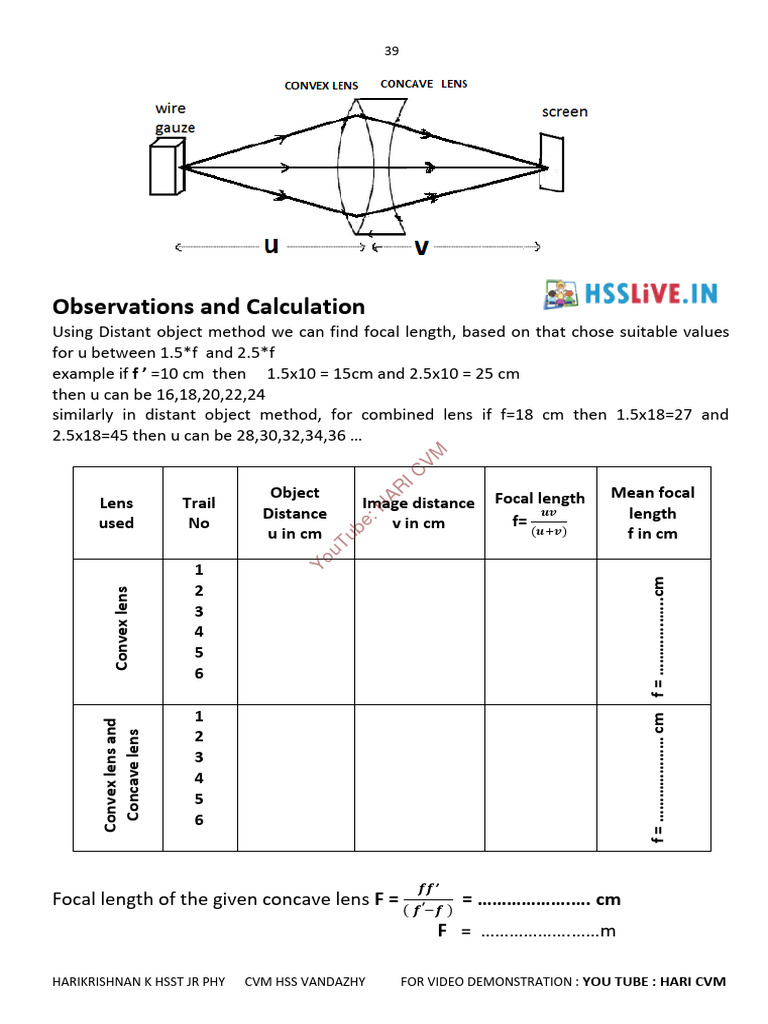 Hsslive-xii-4-Concave Lens (Contact method)-signed | PDF | Glass ...