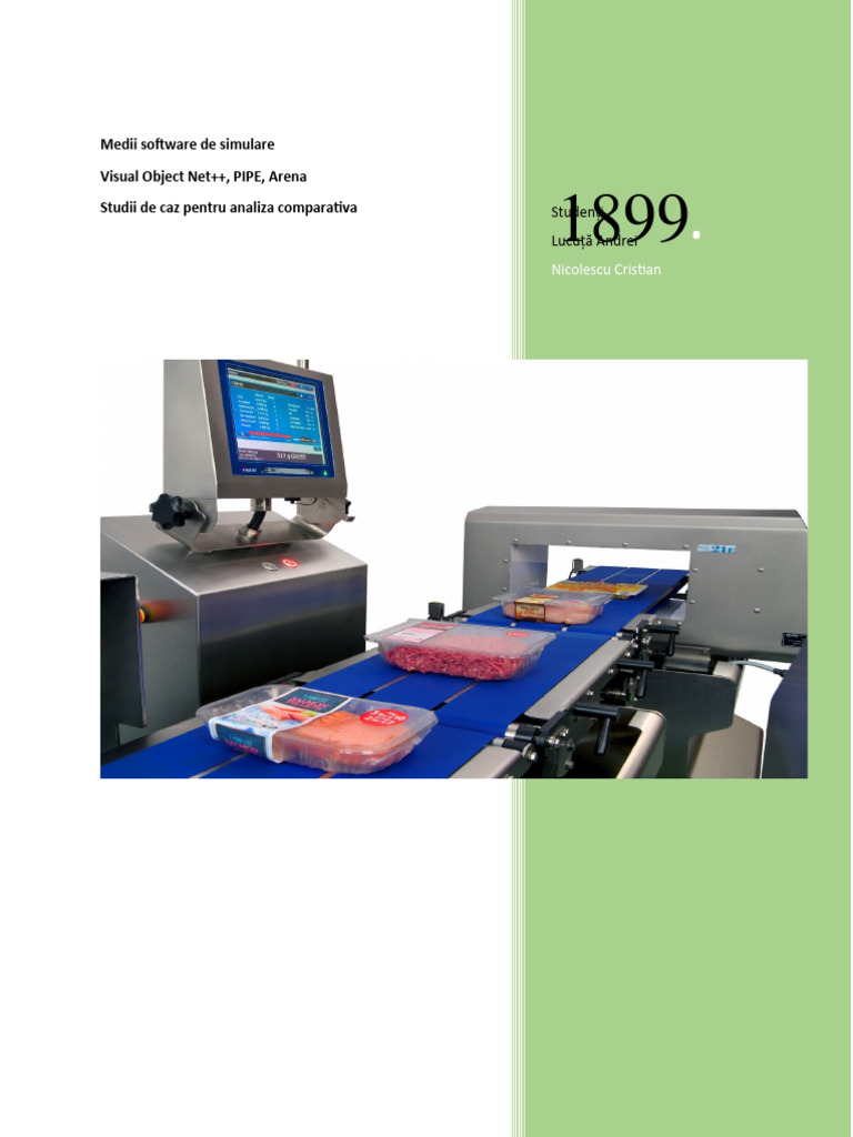 Medii Software de Simulare Visual Object Net++, PIPE, Arena Studii de ...