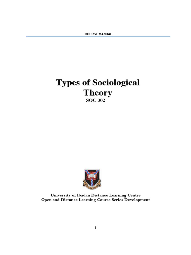 Sociological Theories | PDF