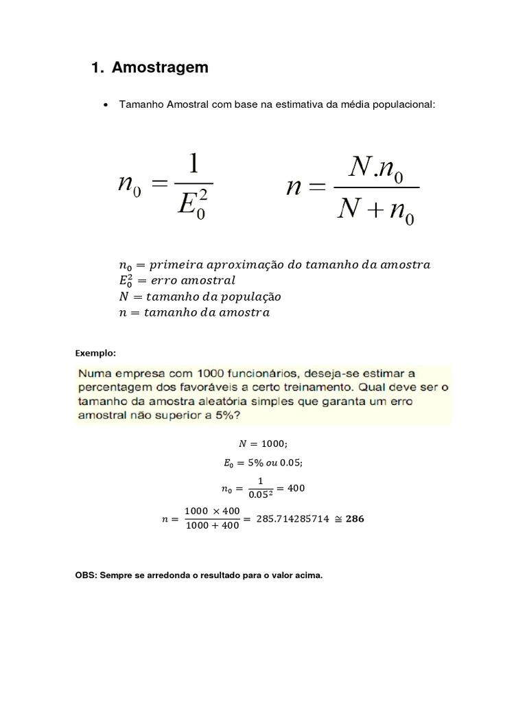 Fórmulas - Probabilidade e Estatística | Download grátis PDF | Teoria ...