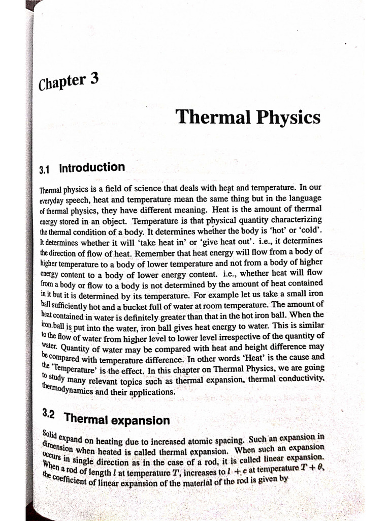 Thermal Physics | PDF