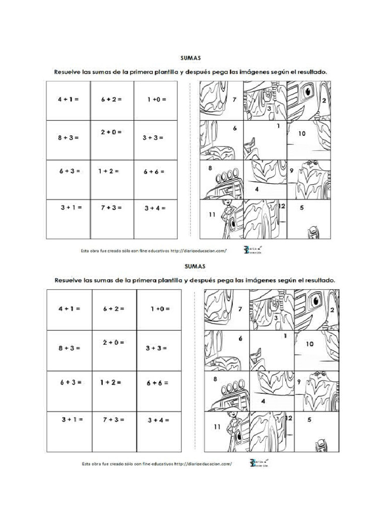 Rompecabezas Suma | PDF