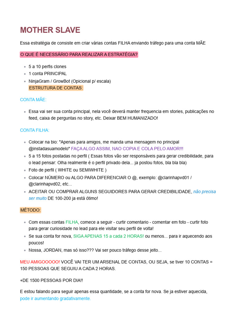 Orgãnico Poderoso - Mother Slave | PDF | Autoajuda