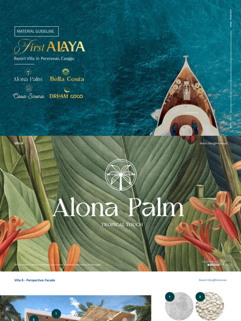 Resort Villa Material Guidelines | PDF
