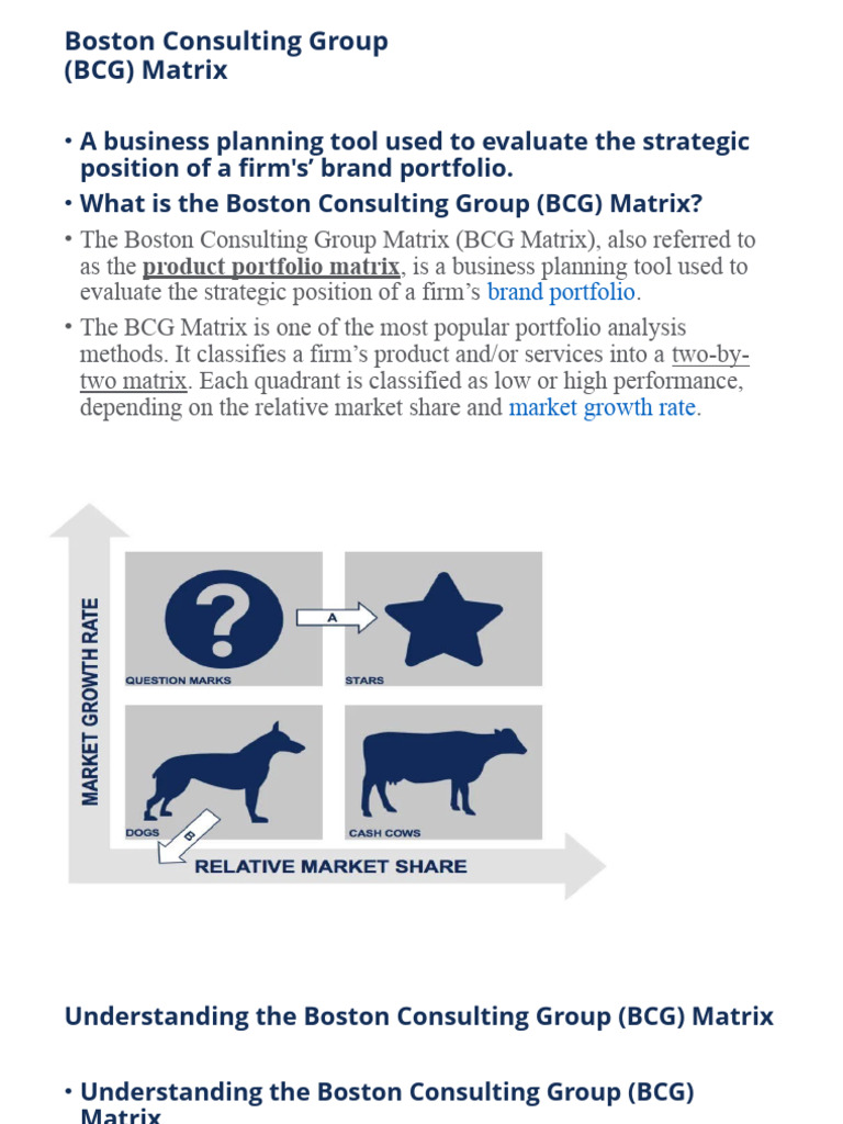 BCG Metrix | PDF | Business Process | Business