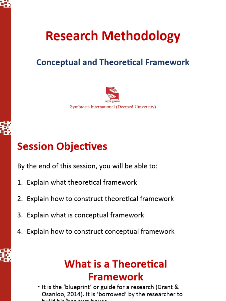 Module 4 Theoretical Conceptual Framework | PDF | Theory | Methodology
