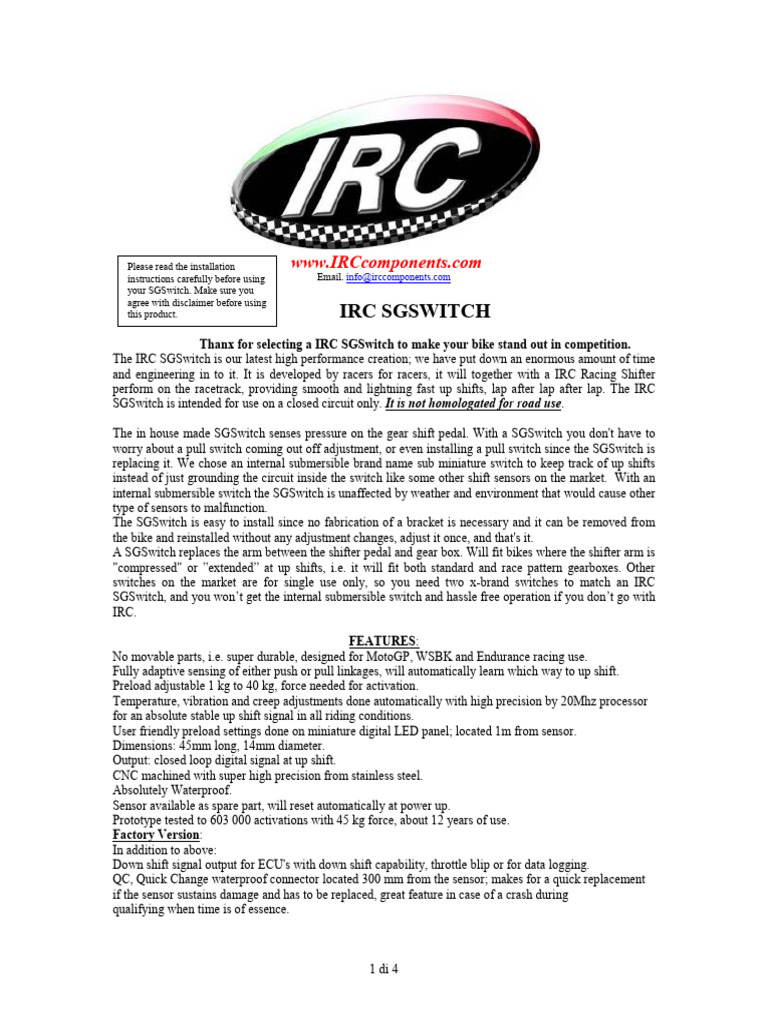 Cambio Semiaut. IRC | PDF | Computers | Technology & Engineering