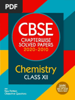 Class 12 Chemistry CBSE PYQ Chapter Wise Topic | PDF | Physical ...