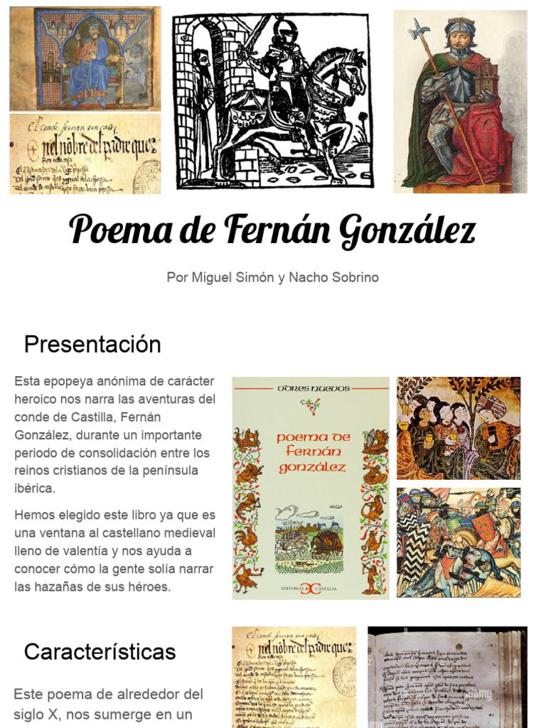 Poema de Fernán González | PDF
