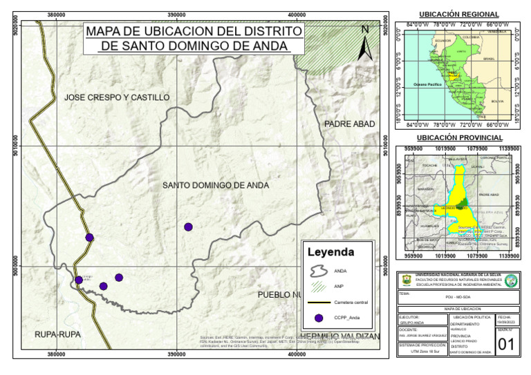Mapa de Ubi Anda | PDF