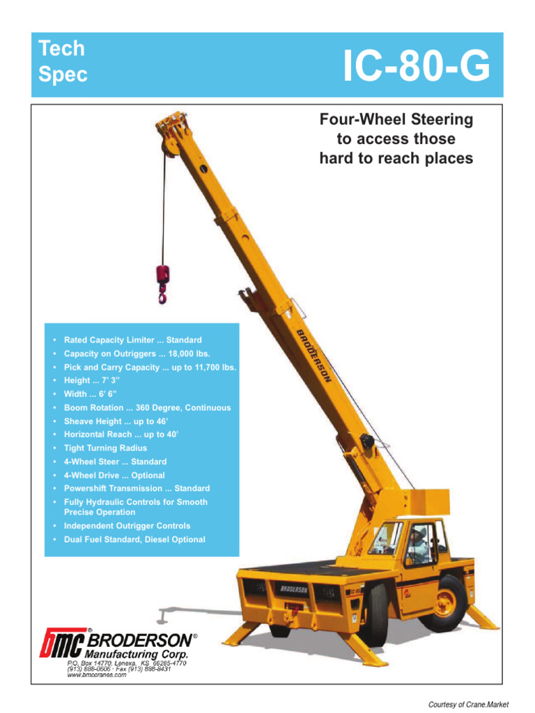 Broderson Carry IC 80 G | PDF