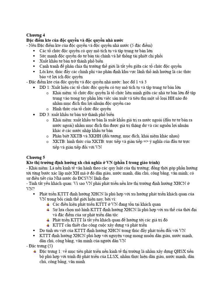 KTCT đề cương | PDF