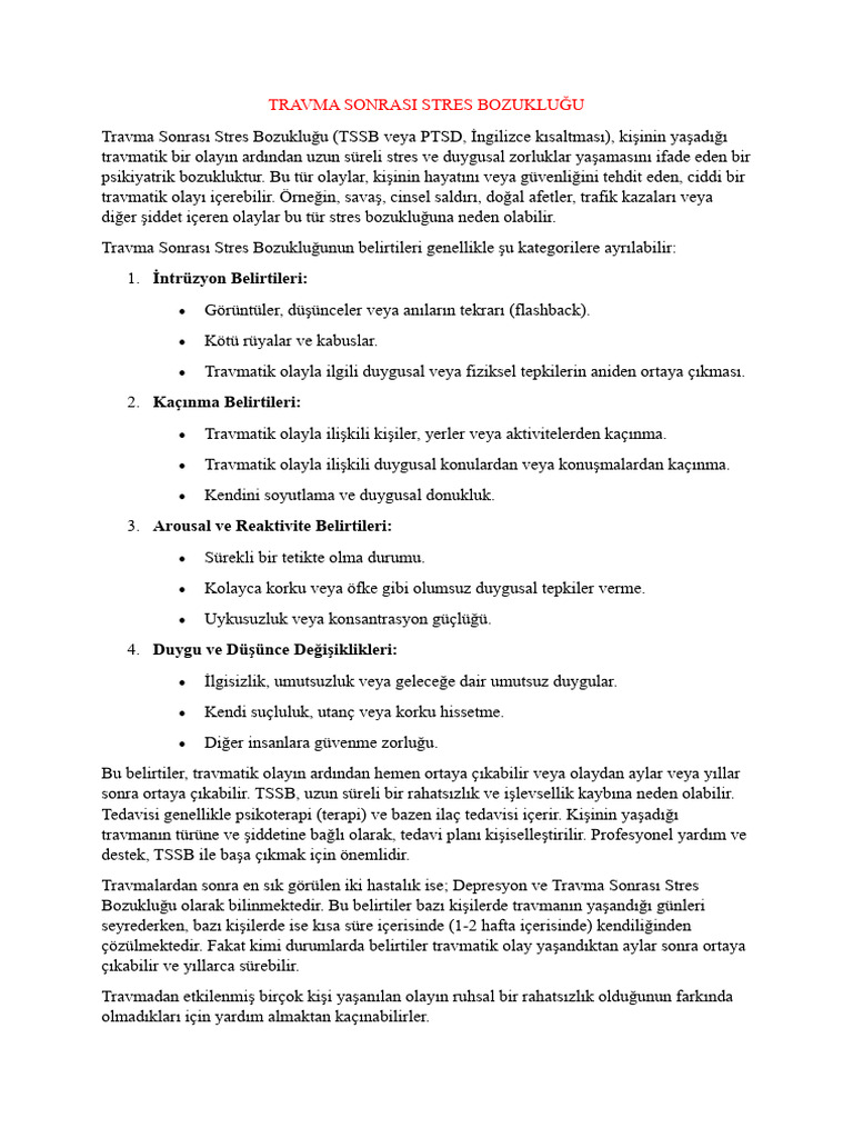 TSSB | PDF