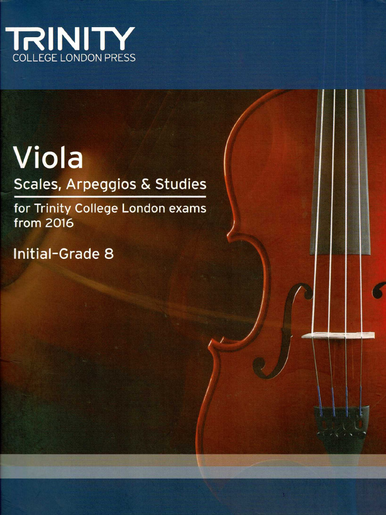 TRINITY Viola - Grade5 | PDF | Scale (Music) | Elements Of Music
