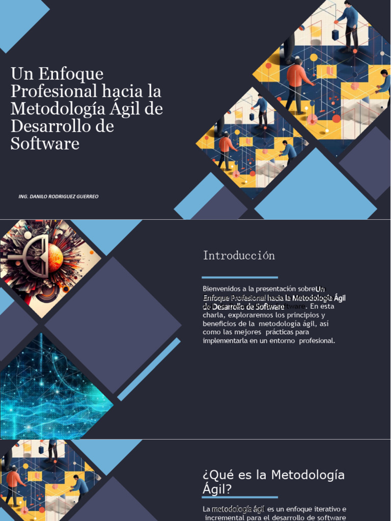 Metodología Ágil en Desarrollo Profesional | PDF