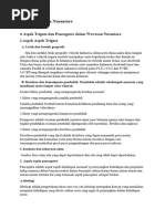 Perbedaan Trigatra dan Pancagatra | PDF