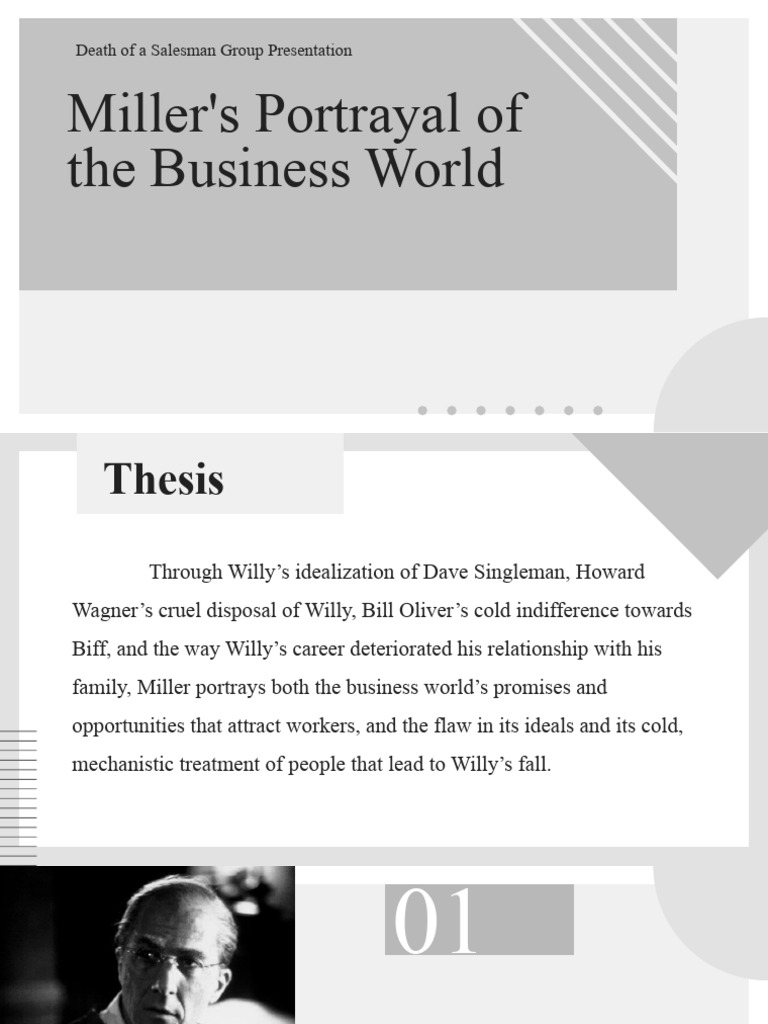Death of A Salesman Business Presentation | PDF