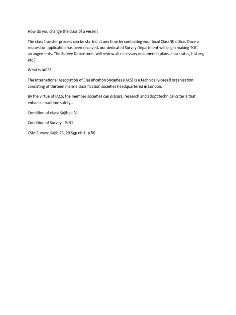 CSM & Class Survey | PDF