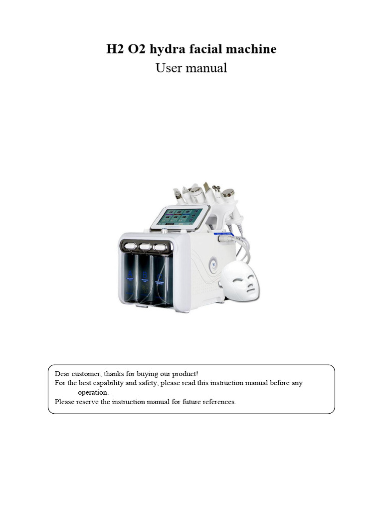 User Manual of H2O2 20200910 | PDF | Heart